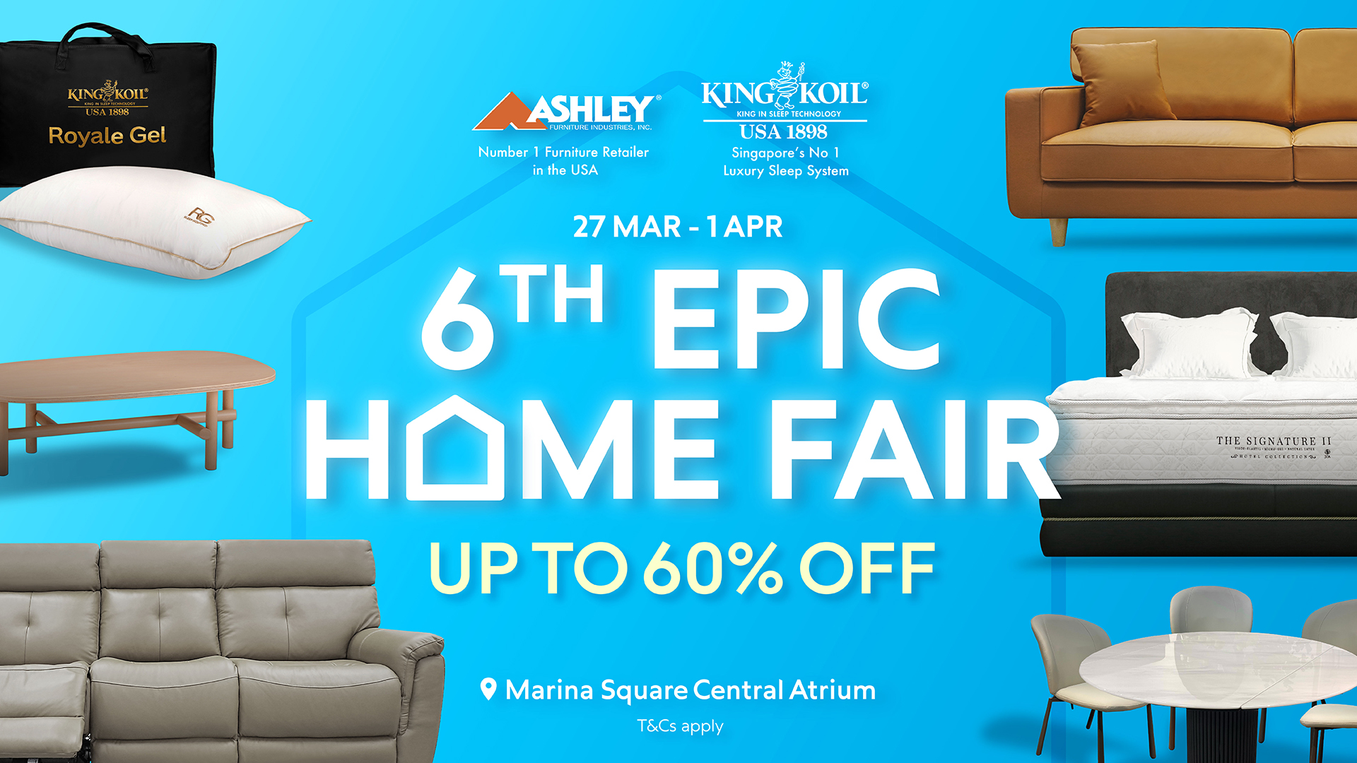 Save Big at the 6th Epic Home Fair – Up to 60% Off at Marina Square ...